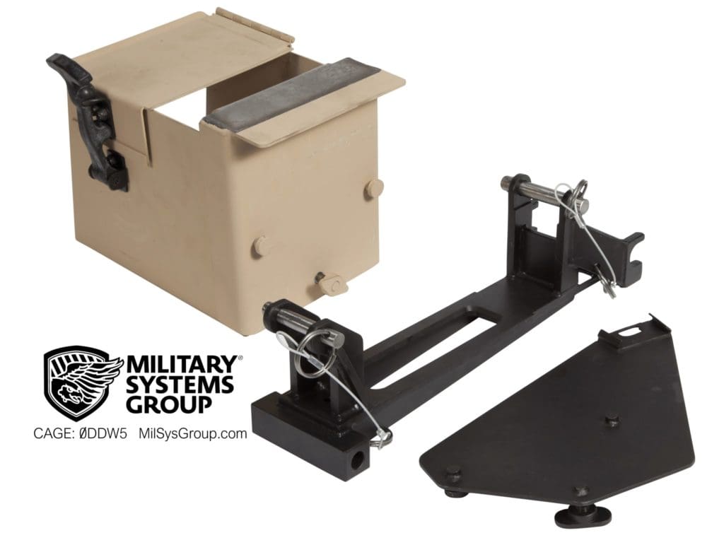 03 M249 M240 Machine gun mount for Mk93 | Military Systems Group