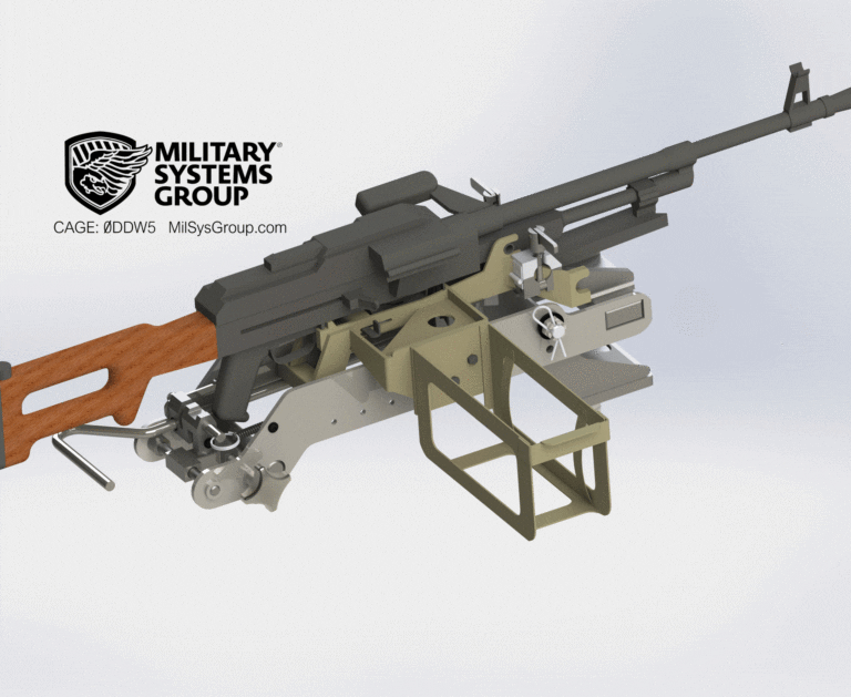22 Pkm mount for dishka dshk mount | Military Systems Group