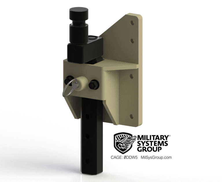 49 Hummer HUMVEE gun Mounting bracket | Military Systems Group