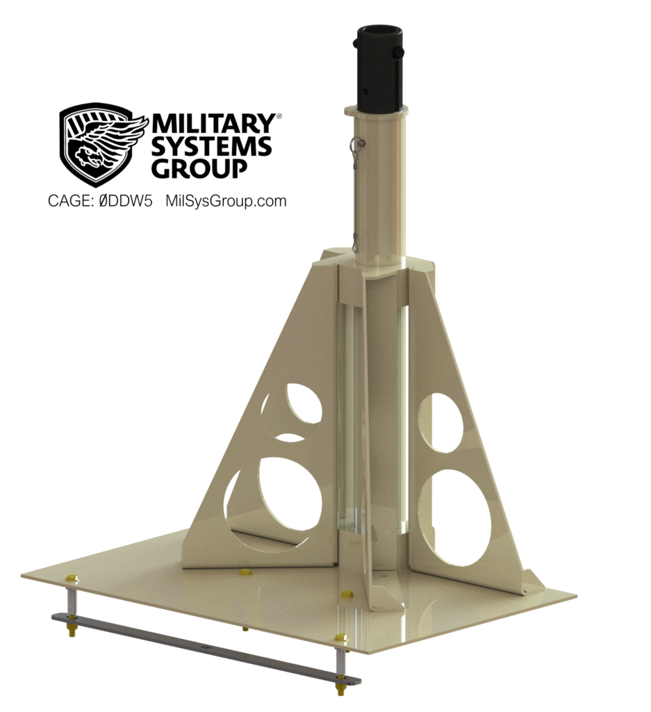 79 Toyota Hilux machine gun mount | Military Systems Group