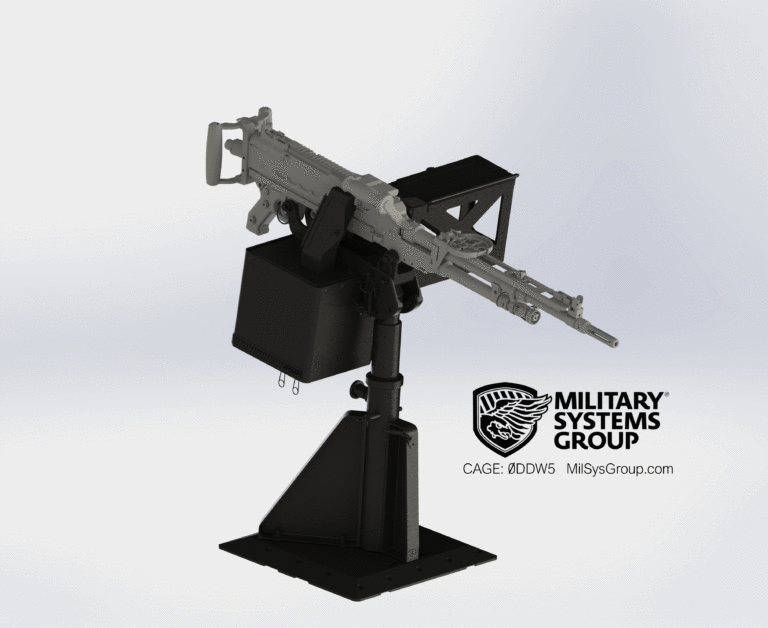 88 Helicopter machine gun ramp mount – Military Systems Group, Inc.