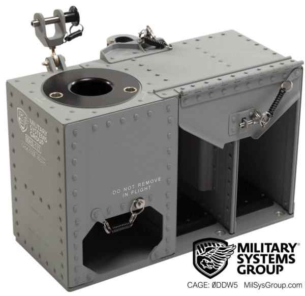 89b Aircraft machine gun mount bracket | Military Systems Group