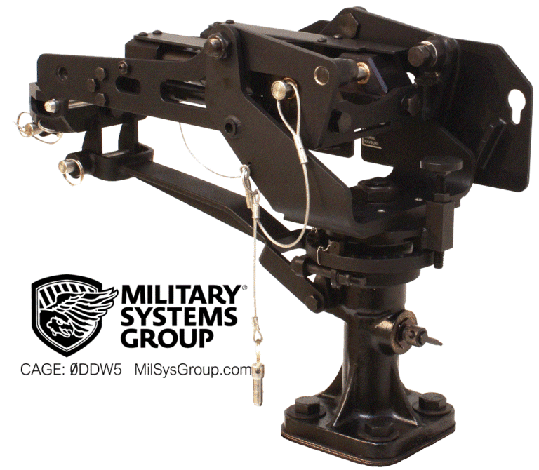 93 – 50 cal boat machine gun mount mk93 | Military Systems Group