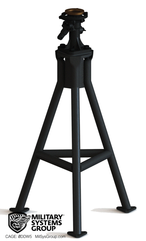 95 naval 50 cal machine gun mount tripod mk16 | Military Systems Group
