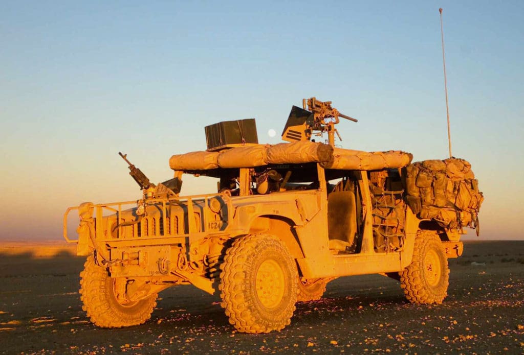 HMMWV Machine Gun Mounts and Turret | Military Systems Group