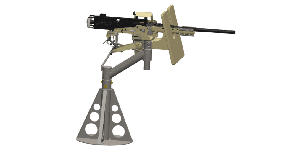 08 MSG Pedestal Machine Gun Mounts 1200×600 | Military Systems Group