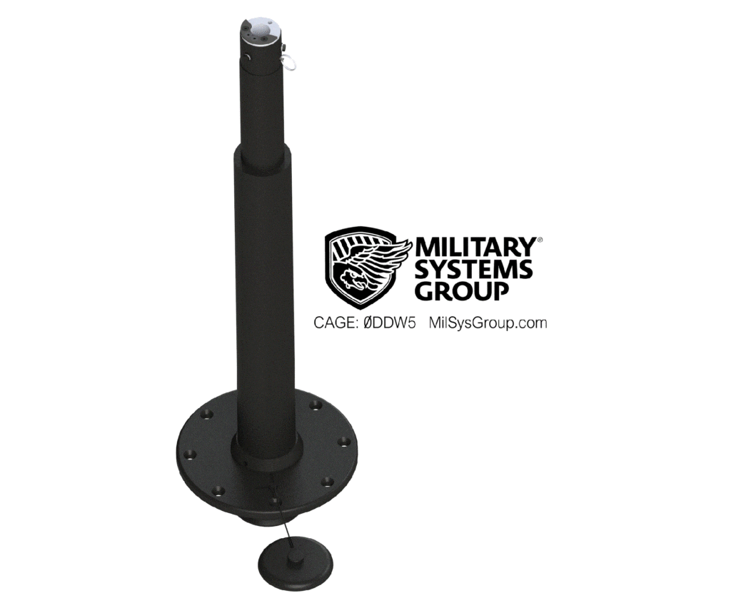 101-Boat-machine-gun-mount-pedestal-naval | Military Systems Group