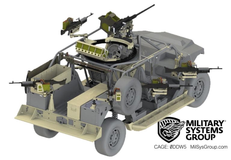Military Systems Group, Inc. | Machine Gun Turret Mounts | Military ...