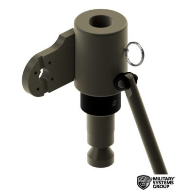 Universal Pintle Adapter (UPA) without Y-Arm | Military Systems Group