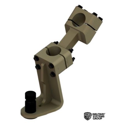 DAGOR Raised A-Pillar Swing Arm Mounting Bracket | Military Systems Group