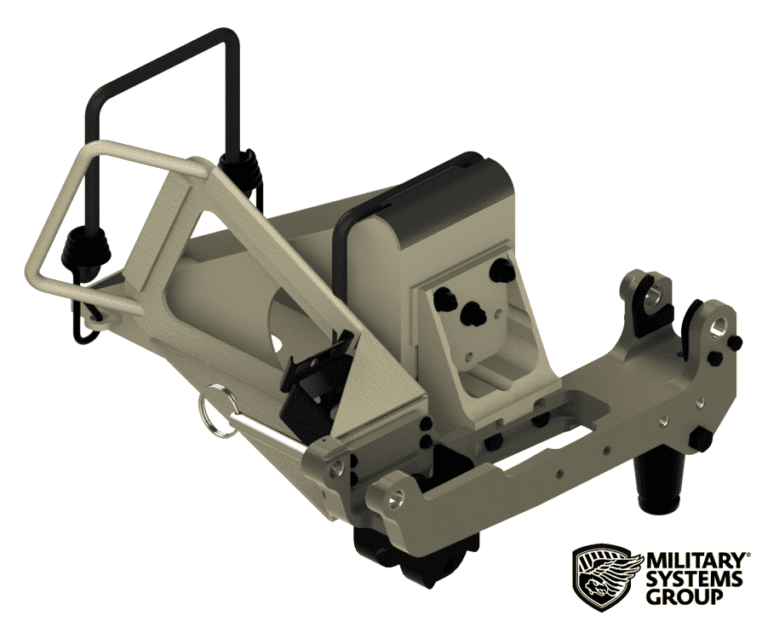 M24-081 M240/M249 Machine Gun Mount | Military Systems Group