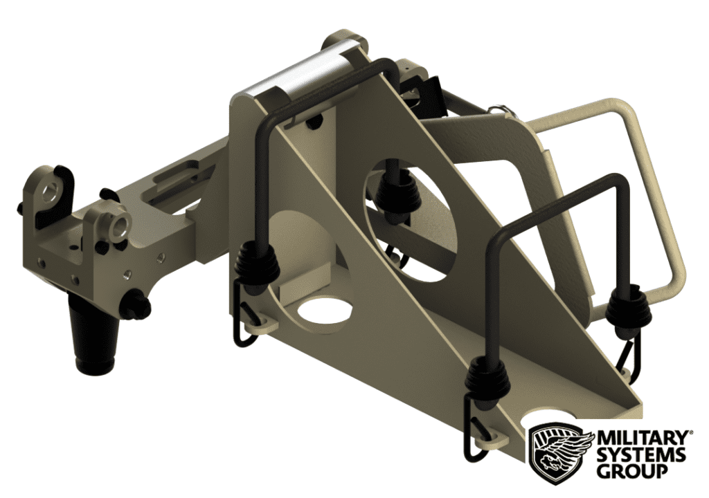 M24-081 M240/M249 Machine Gun Mount | Military Systems Group