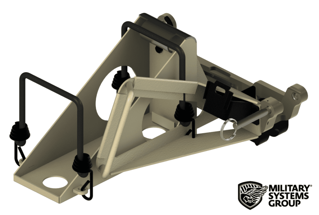 M24-081 M240/M249 Machine Gun Mount | Military Systems Group