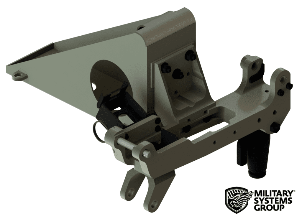 H24 OGPK M240/M249 Machine Gun Mount | Military Systems Group