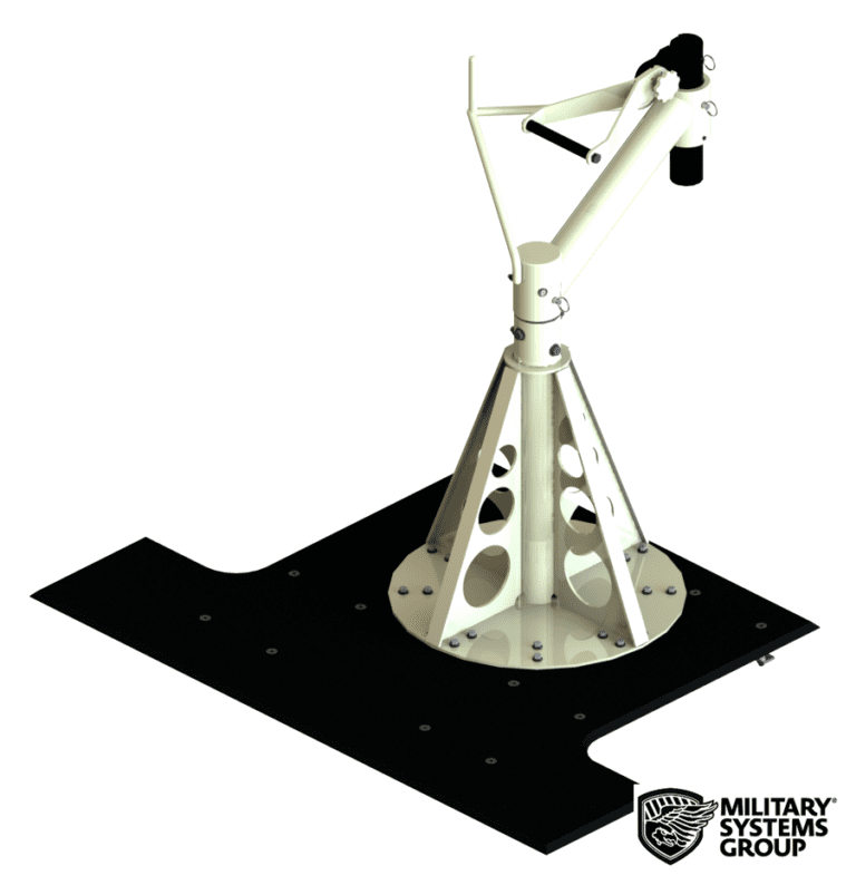 LC79 Tactical Weapon Mounting Station Pedestal Bed Assembly | Machine ...