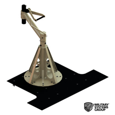 LC79 Tactical Weapon Mounting Station Pedestal Bed Assembly | Machine ...