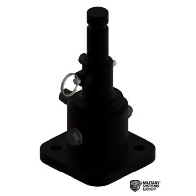 Adjustable-Height Flat Base Swing Arm Mounting Bracket | Military ...