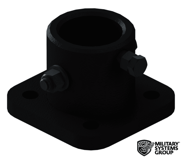 Multi-Use Flat Base Mounting Bracket | Military Systems Group