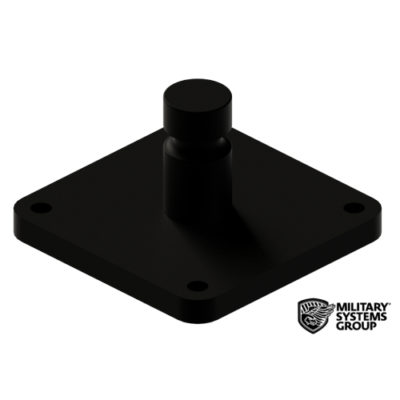 Flat Base Swing Arm Mounting Bracket | Military Systems Group