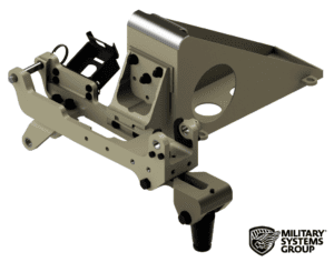 H24 Optimized Turret M240/M249 Machine Gun Mount | Military Systems Group