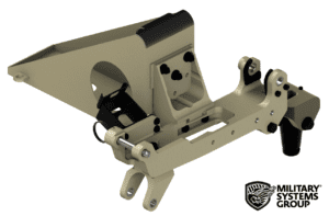 H24 Optimized Turret M240/M249 Machine Gun Mount | Military Systems Group