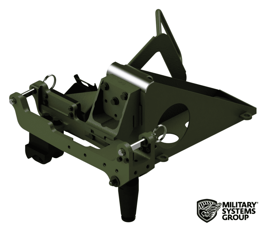 H24-6 M240/M249 Machine Gun Mount for LAV | Military Systems Group