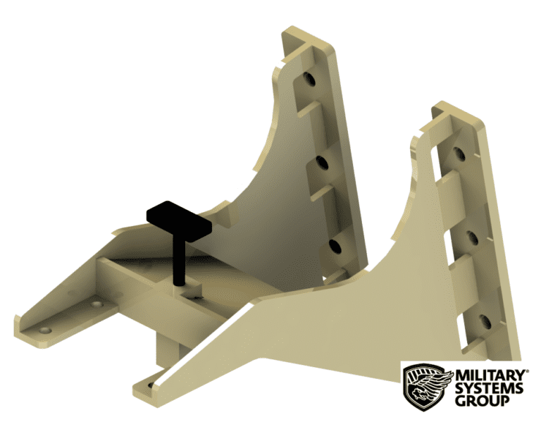 MK93 Front Armor Shield Mounting Bracket | Military Systems Group