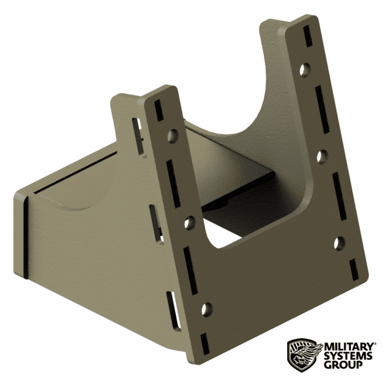 Six-Hole Front Armor Shield Bracket | Military Systems Group