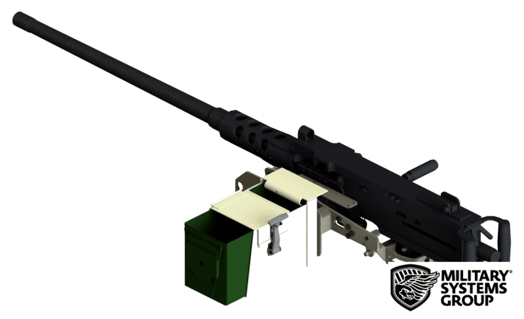 MK93 M2HB/M3/MK19 Machine Gun Mount | Military Systems Group