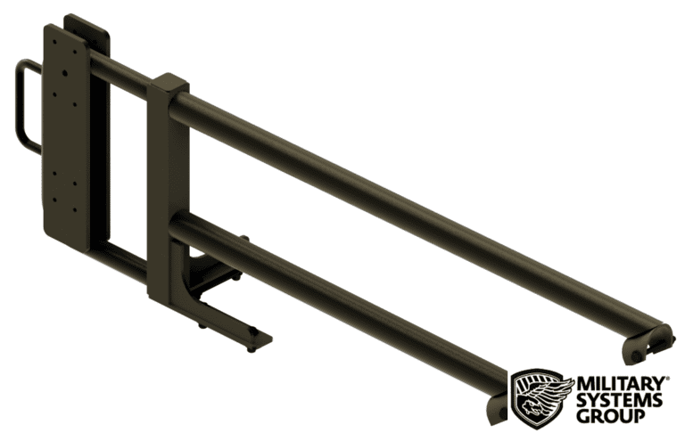 HMMWV Assault Cargo Rail Right Side | Military Systems Group