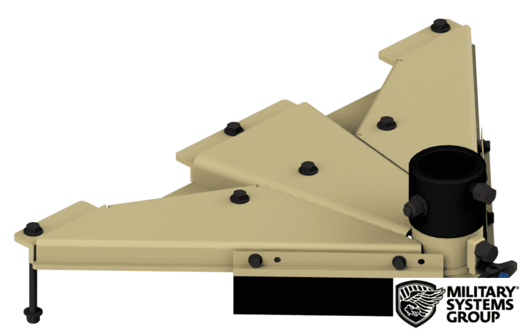 Stainless Steel Low-Profile A-Frame for M1113 HMMWV Turrets | Military ...
