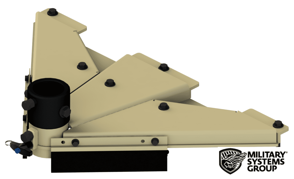 Stainless Steel Low-Profile A-Frame for M1113 HMMWV Turrets | Military ...