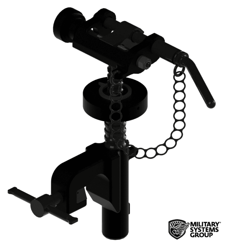 Traverse and Elevation Mechanism (T&E) | Machine Gun Mounts | Military ...
