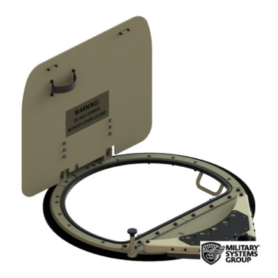 MSG 42″ Turret with hatch | Military Systems Group