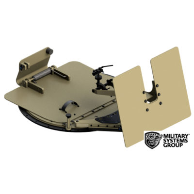 MSG 42″ Turret with hatch and front shield | Military Systems Group