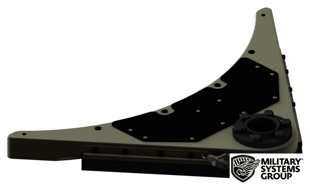 Fixed A-Frame, 46-Series Turret | Military Systems Group