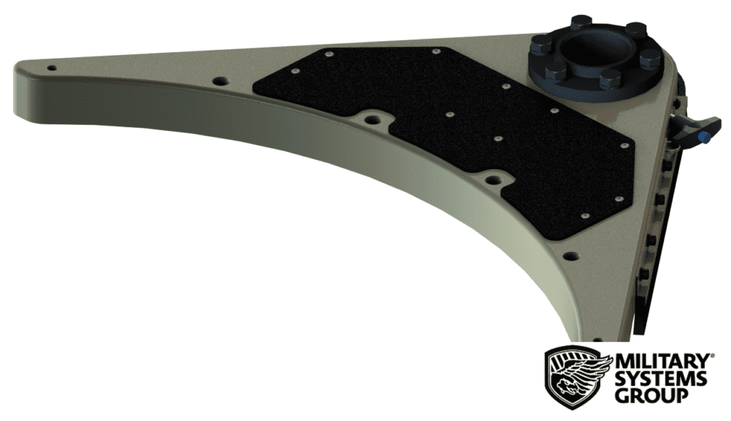 Fixed A-Frame, 46-Series Turret | Military Systems Group