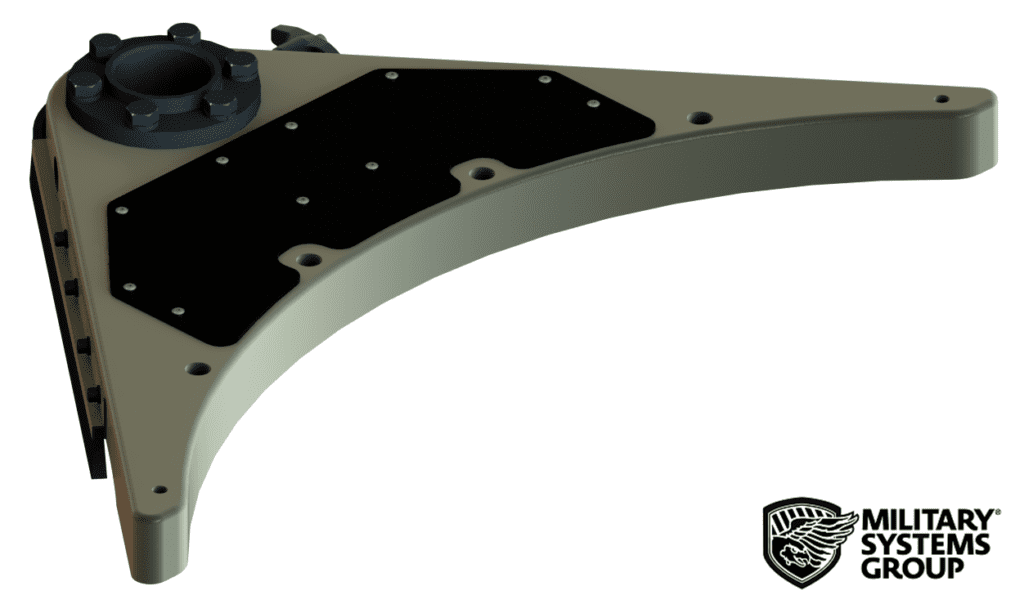 Fixed A-Frame, 46-Series Turret | Military Systems Group