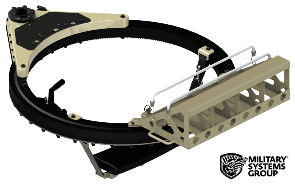 MSG 42″ Turret with 4-Bay ACH | Military Systems Group