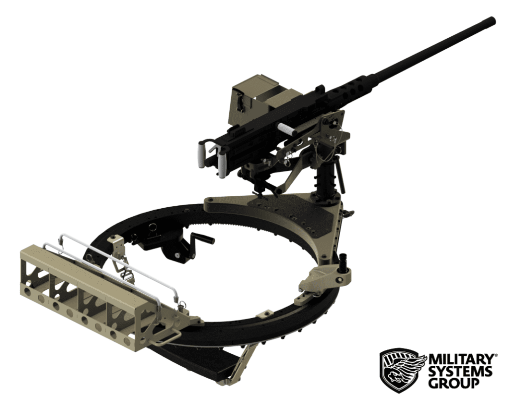 MSG 42″ Turret with 4-Bay ACH | Military Systems Group