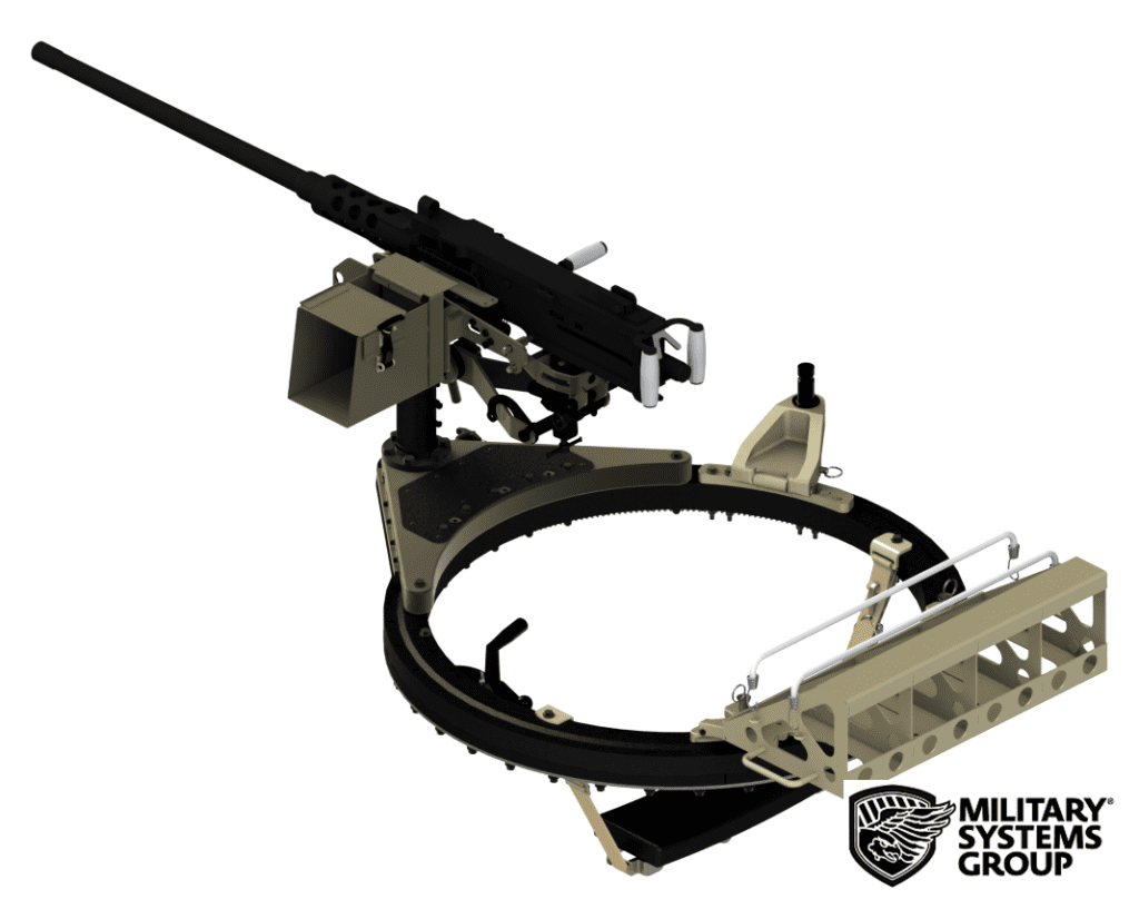 MSG 42″ Turret with 4-Bay ACH | Military Systems Group
