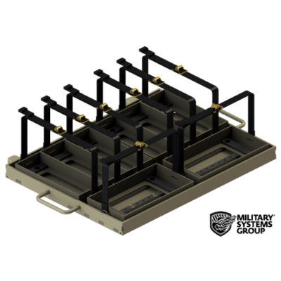 Modular 7.62mm and .50 Cal Ammunition Can Holder System for Turret ...