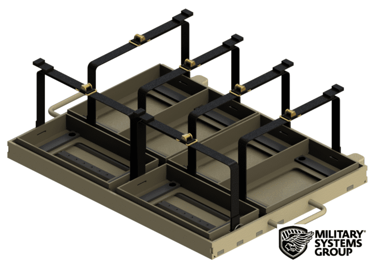 Modular.50 Cal Ammunition Can Holder System for Turret | Military ...