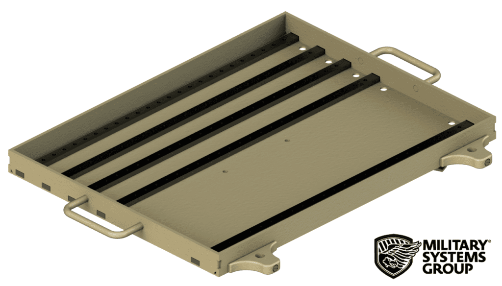 Modular Ammunition Can Holder Tray System for Turret | Military Systems ...