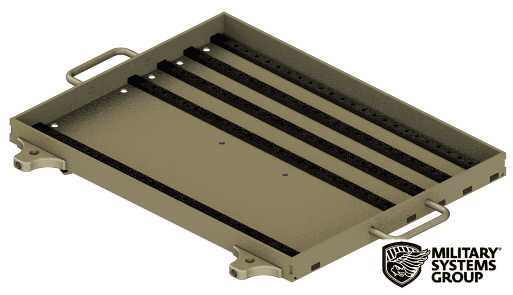 Modular Ammunition Can Holder Tray System for Turret | Military Systems ...