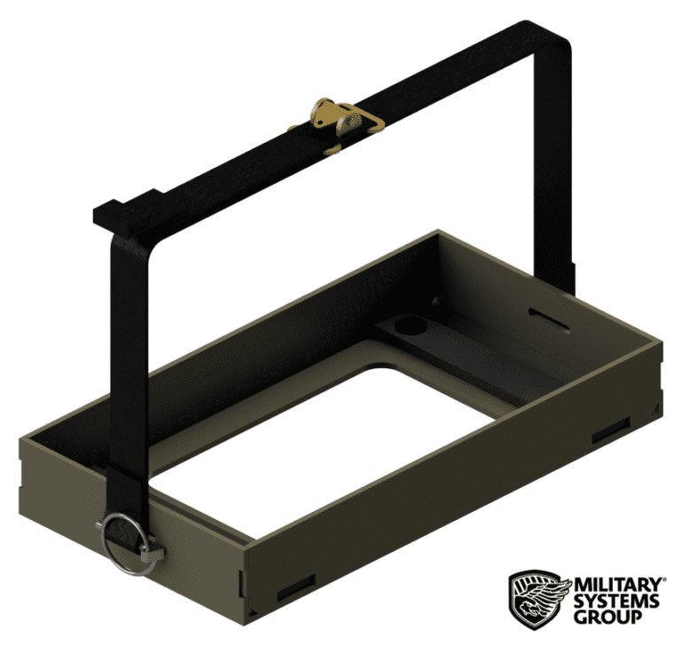 Modular Single .50 Cal Ammunition Can Holder System for Turret ...