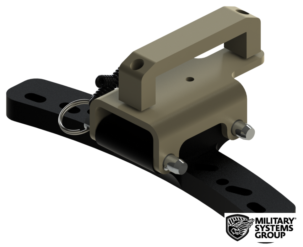 M134 Feed Chute Support | Military Systems Group