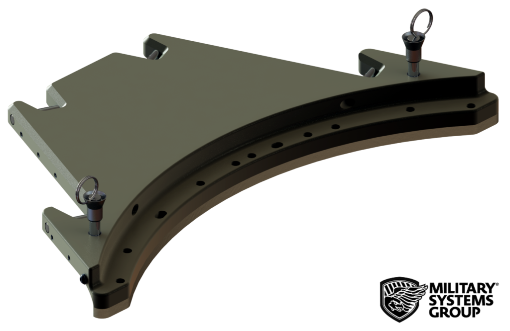 Ammunition Can Holder Mounting Bracket for MSG 42-Series Turrets ...