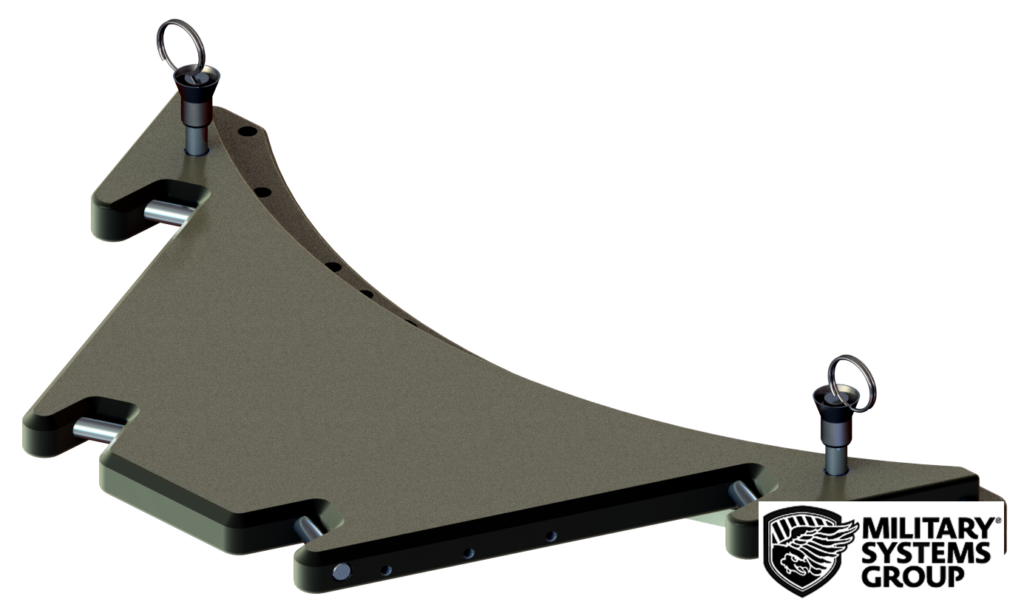 Ammunition Can Holder Mounting Bracket for MSG 42-Series Turrets ...