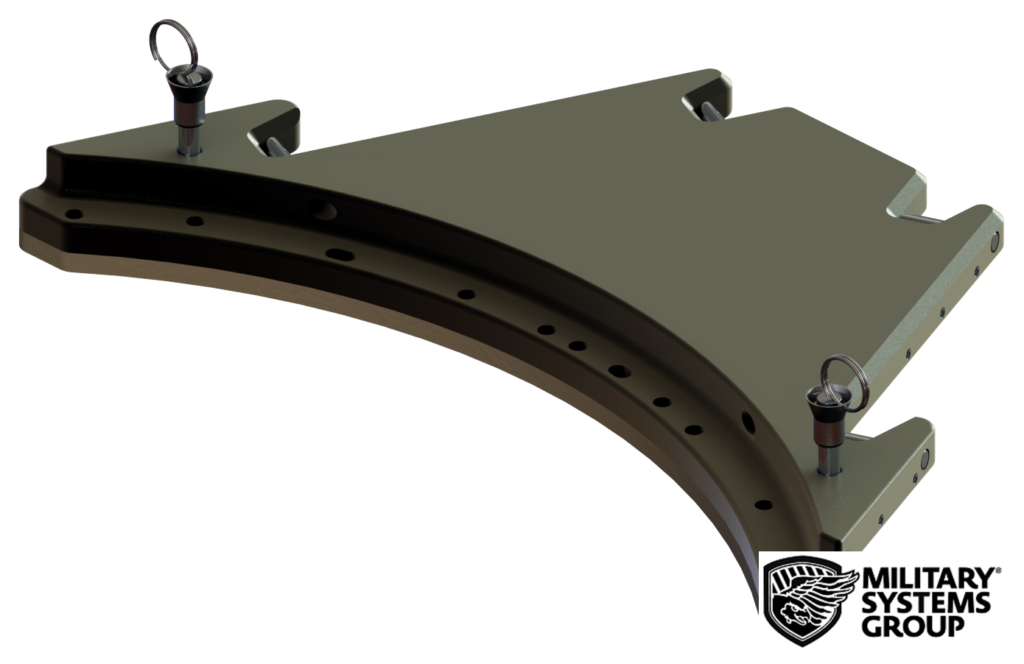 Ammunition Can Holder Mounting Bracket for MSG 42-Series Turrets ...